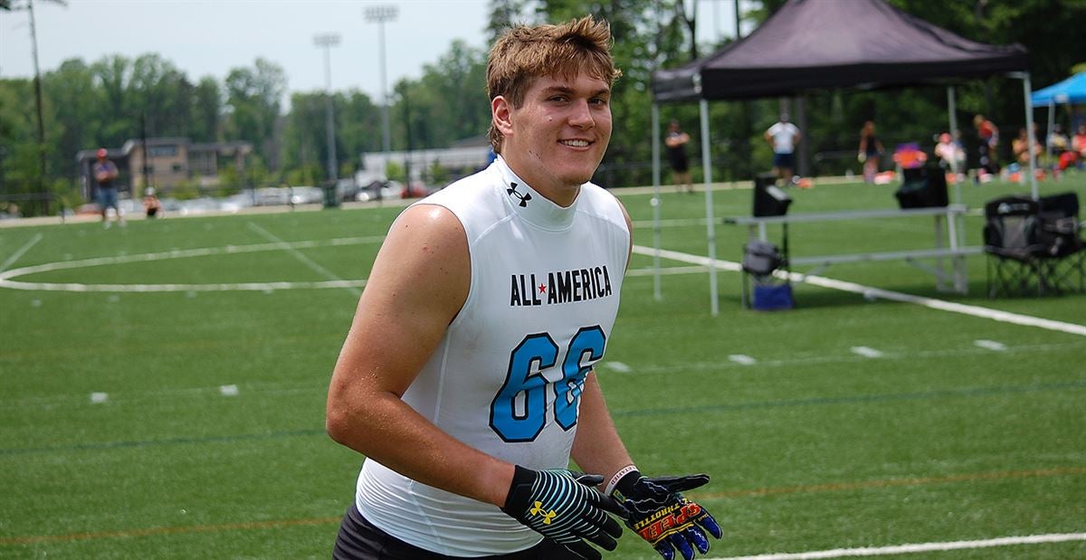 Four-star OT Fisher Anderson locks in four official visits
