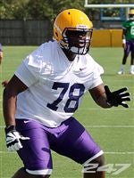 Garrett Brumfield, LSU, Offensive Guard