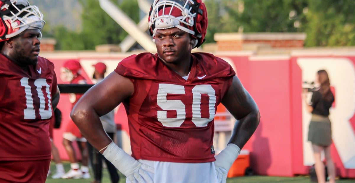 Eric Gregory confident in Arkansas' deep defensive line