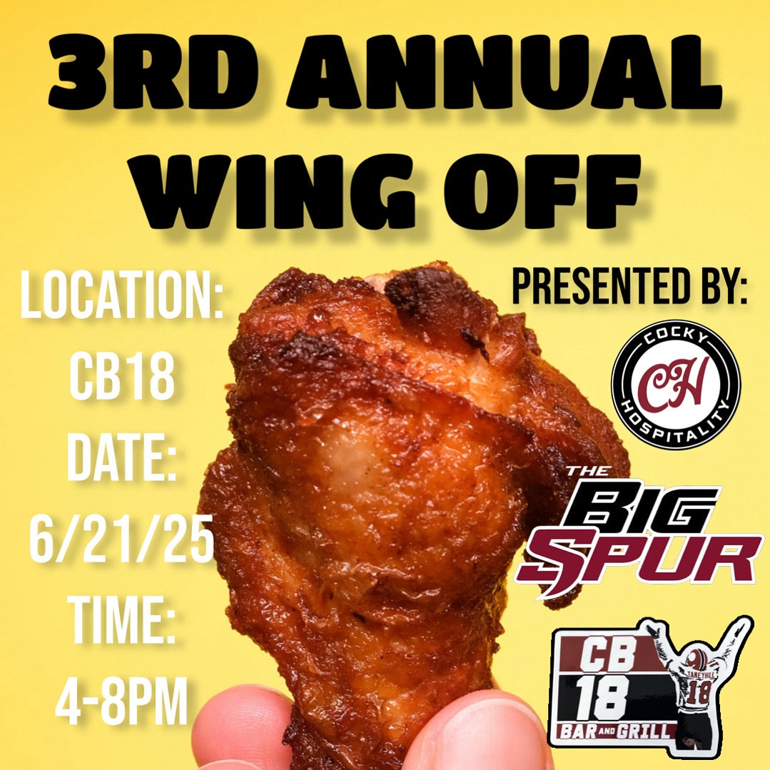 3rd Annual Wing Off Announcement…
