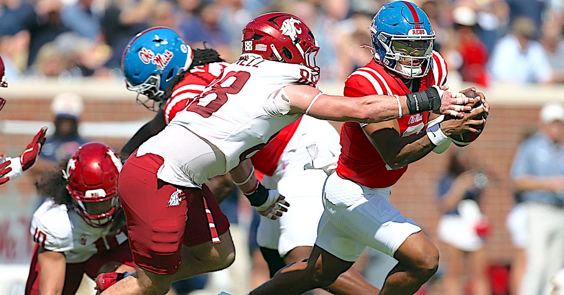 The beast in Oxford: Even in defeat, WSU's Isaac Terrell dominates No ...