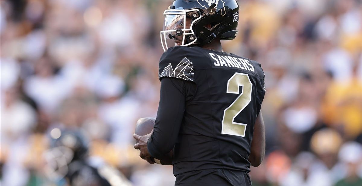 Watch: Colorado QB Shedeur Sanders chirps CSU QB after refusing to ...