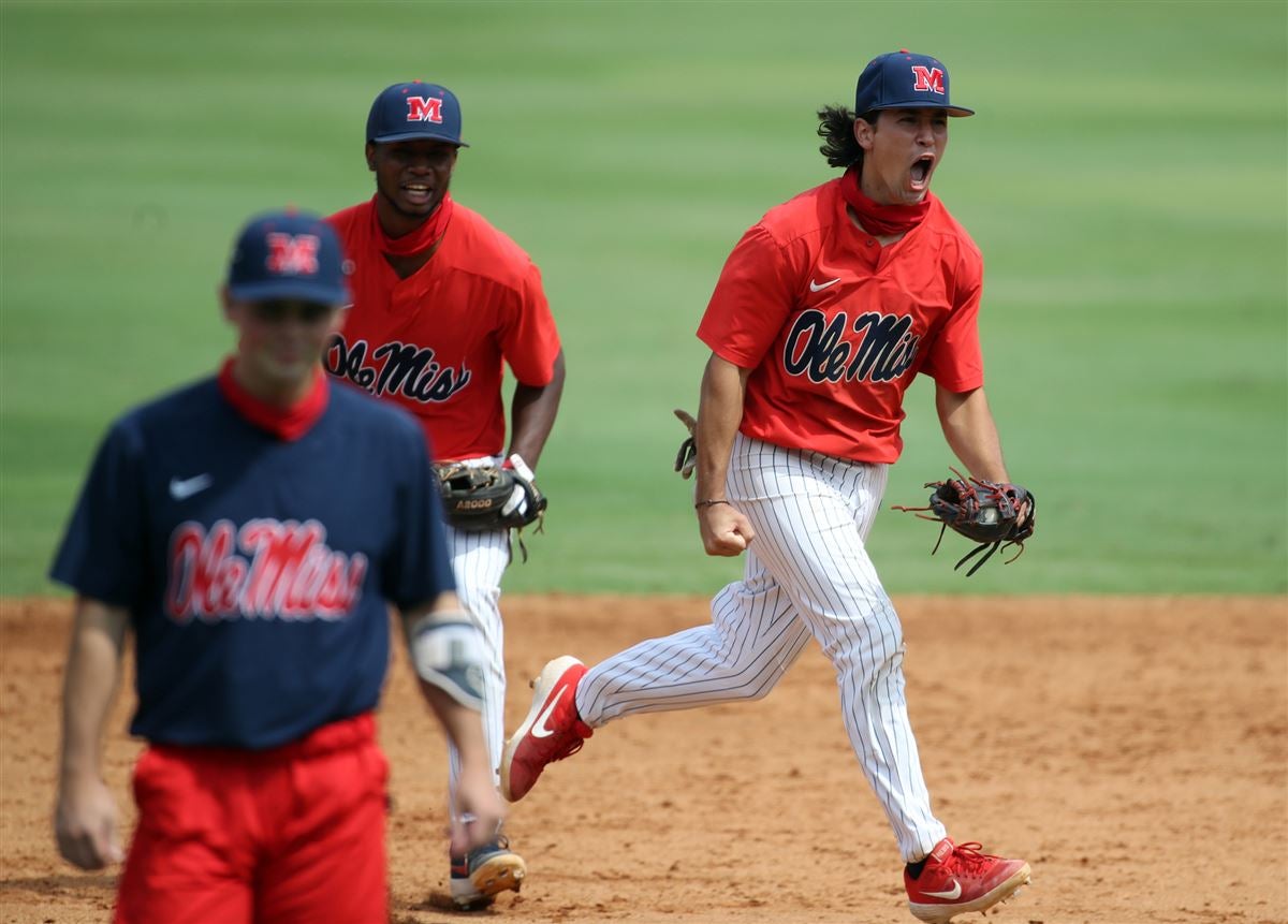 Photos: A look inside Ole Miss baseball's instrasquad scrimmage