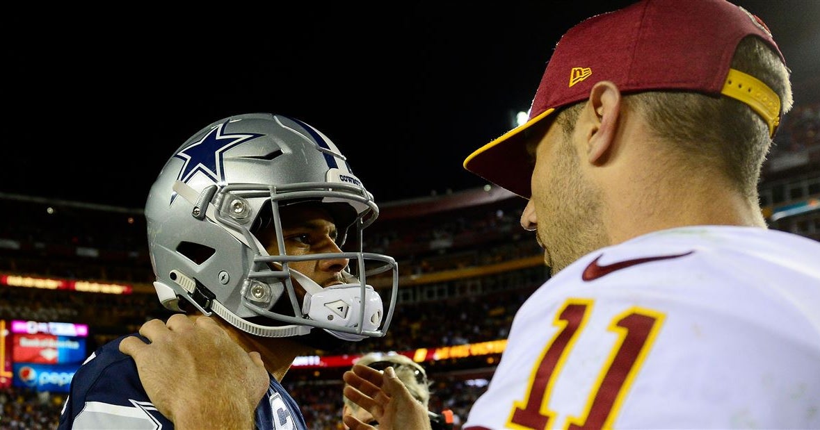 Dak Prescott thanks Alex Smith for helping with injury recovery