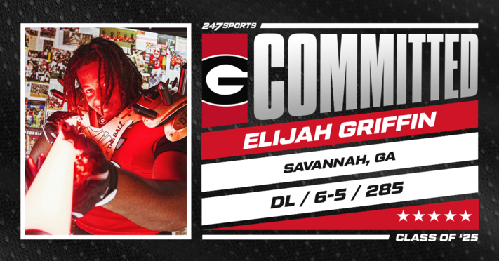 5-star defensive lineman Elijah Griffin commits to Georgia over USC, Miami
