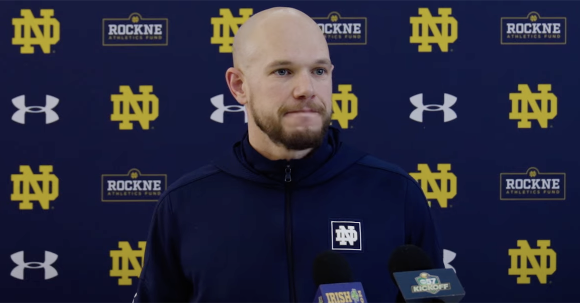 Notable Comments from Notre Dame Safeties Coach Chris O’Leary
