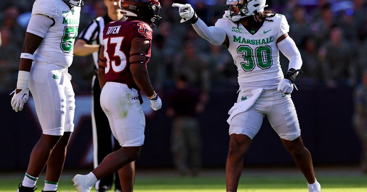 Marshall portal linebacker Jaden Yates wraps up Ole Miss visit ...