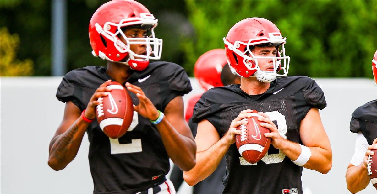 D'Wan Mathis has projected edge in Georgia QB competition