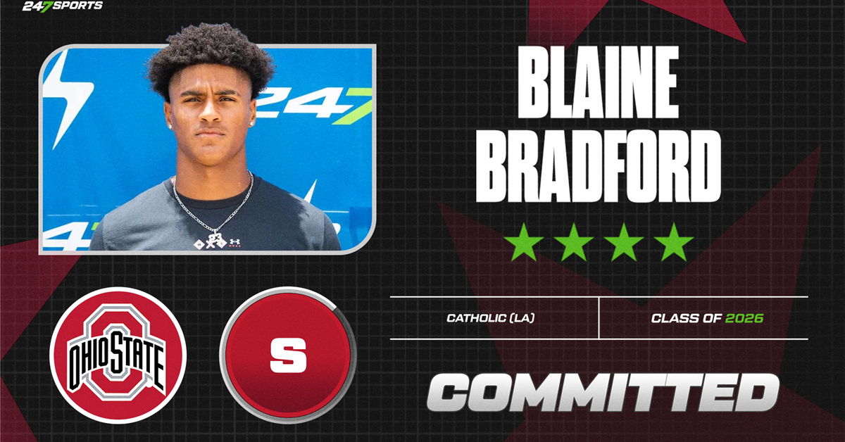 Elite safety Blaine Bradford commits to Ohio State