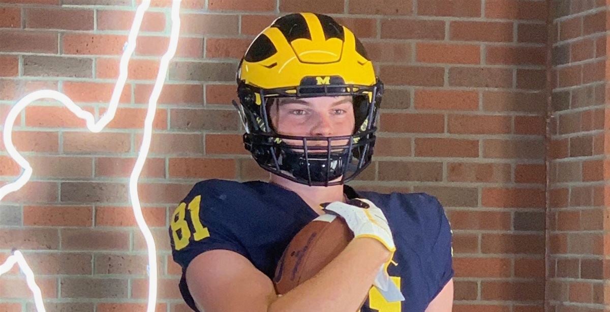 U-M very appealing to 2021 TE Louis Hansen after visit/offer