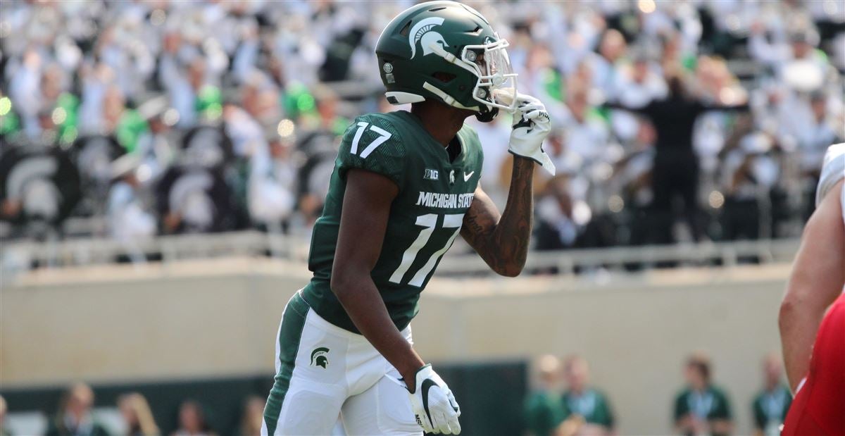 Michigan State WR Tre Mosley selected for Wuerffel Trophy watch list