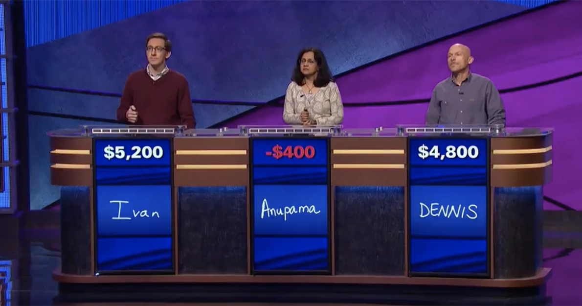 Jeopardy Contestants Today