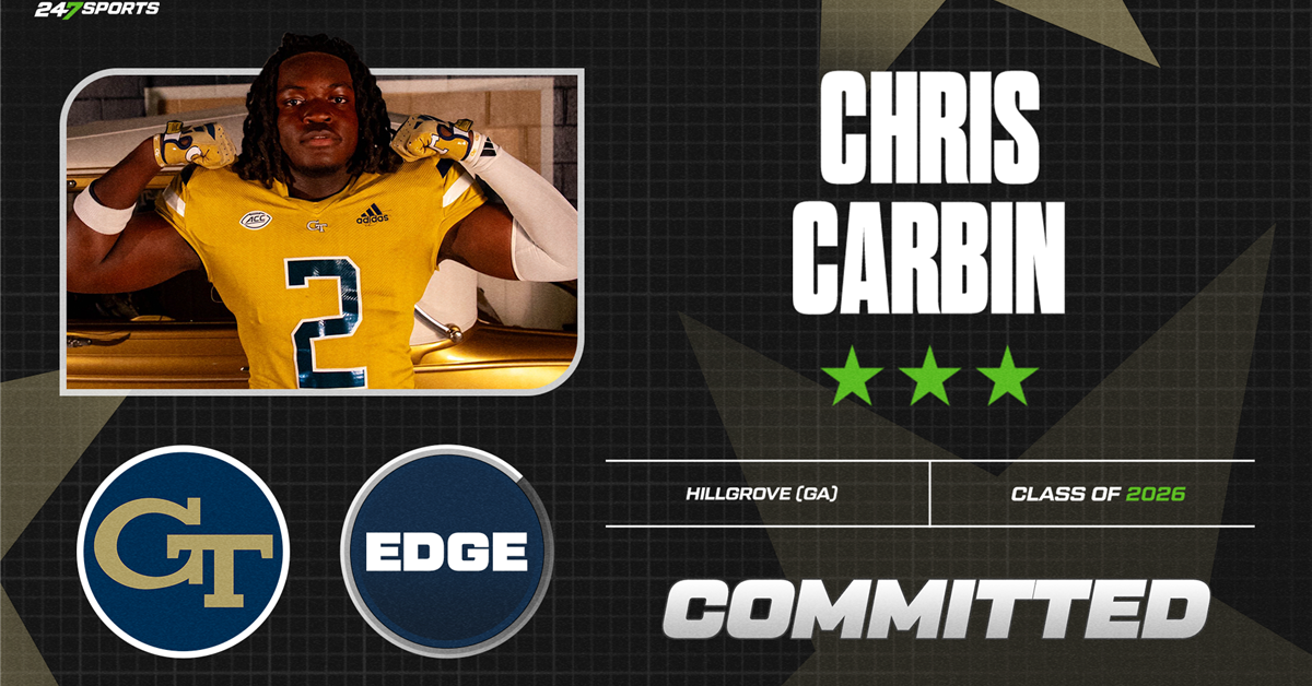 Chris Carbin Locks Down His Recruitment; Commits to Georgia Tech
