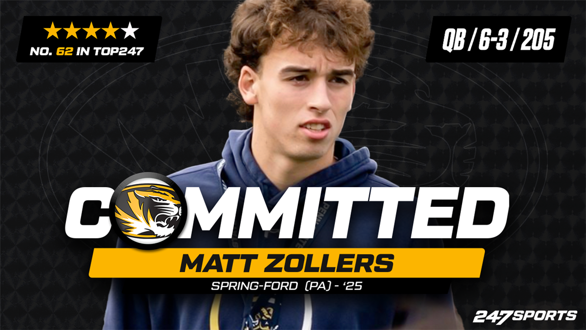 Top 100 QB Matt Zollers commits to Missouri