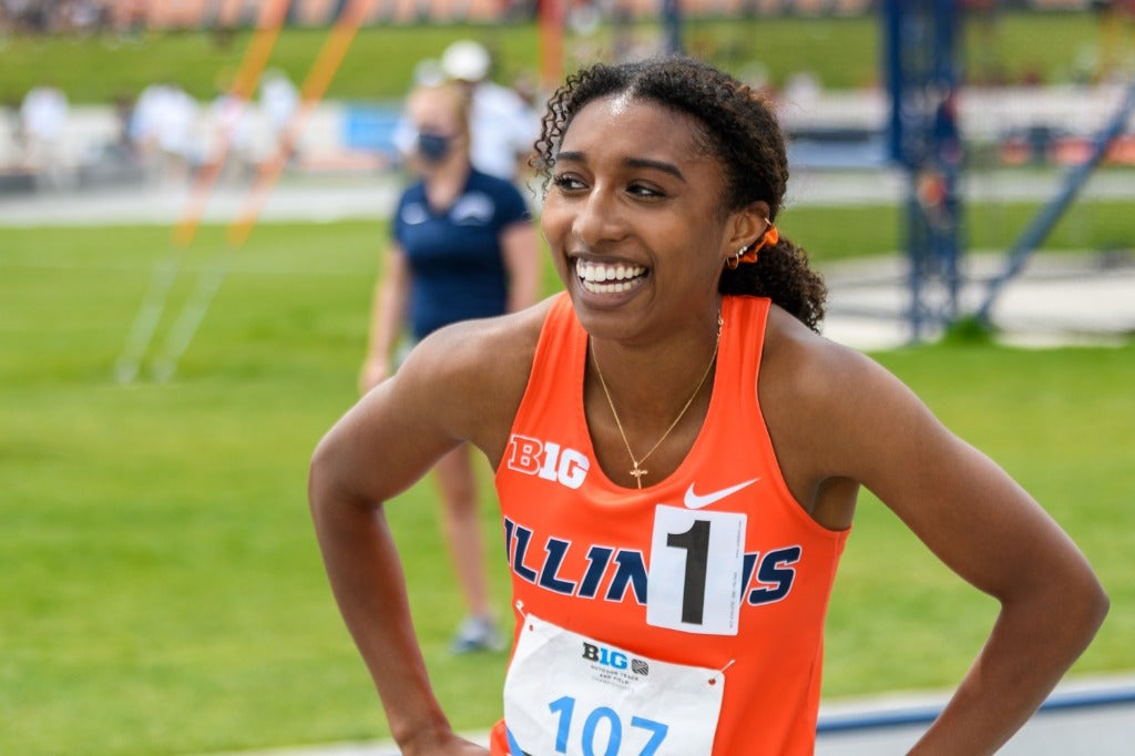 Illini track star Olivia Howell sets big long-term goals: 'I definitely ...