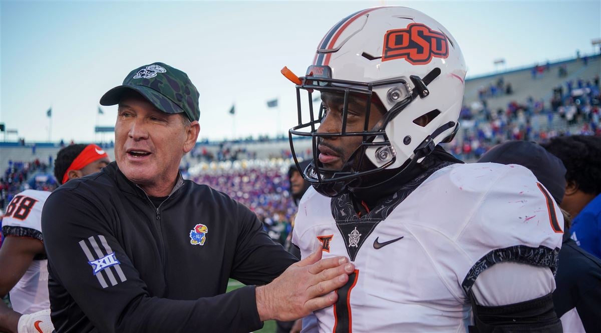 Kickoff time, TV info announced for Kansas at Oklahoma State