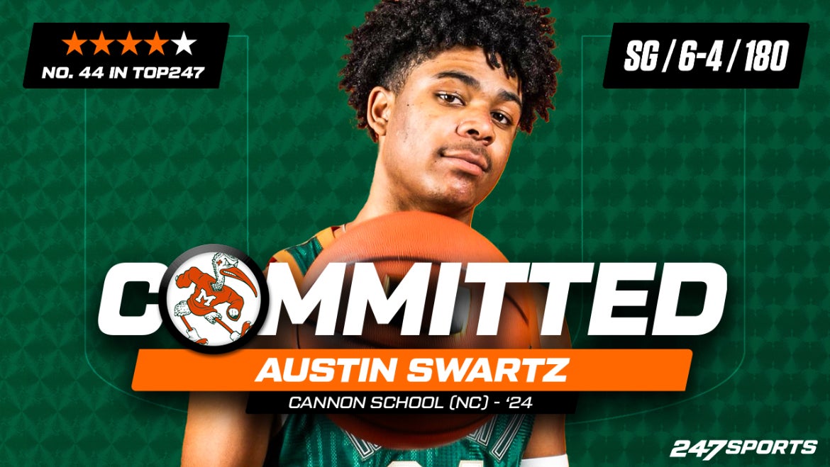 Top 50 combo guard Austin Swartz commits to Miami