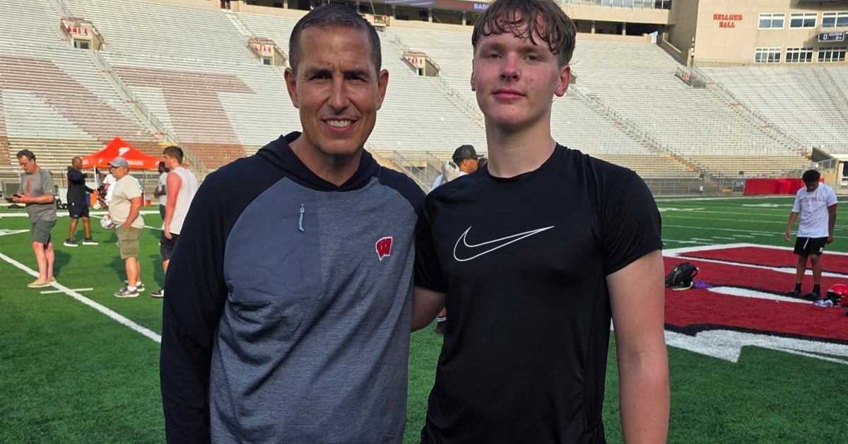 2028 Tight End Jevyn Severson Earns Wisconsin Offer at Camp