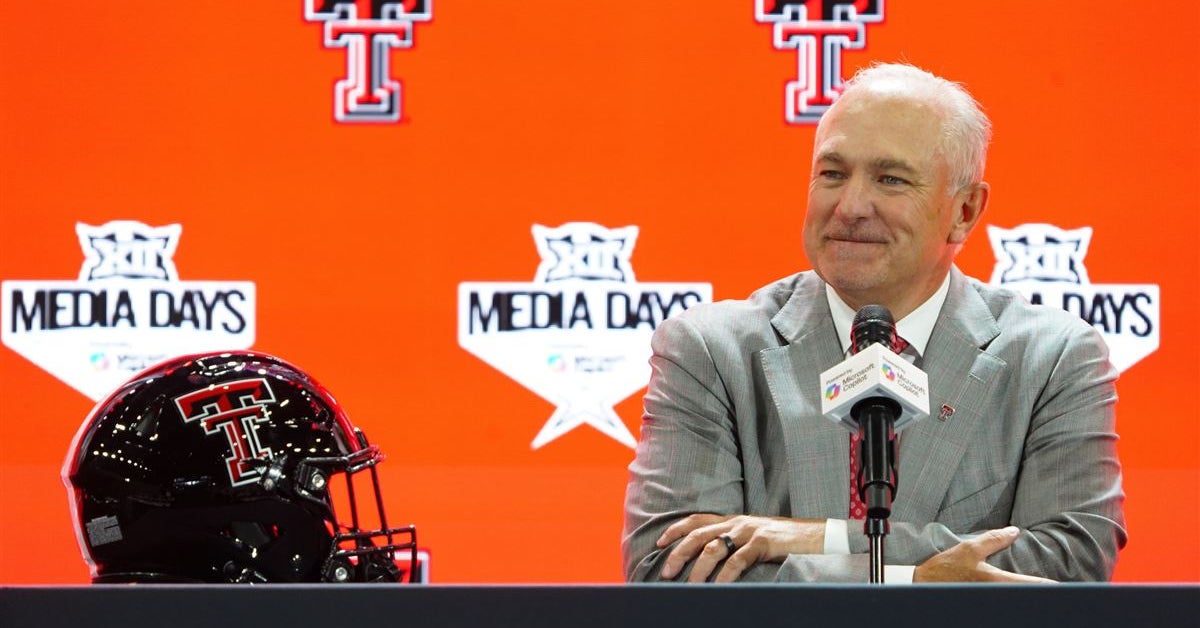 Joey McGuire speaks at Big 12 Media Days