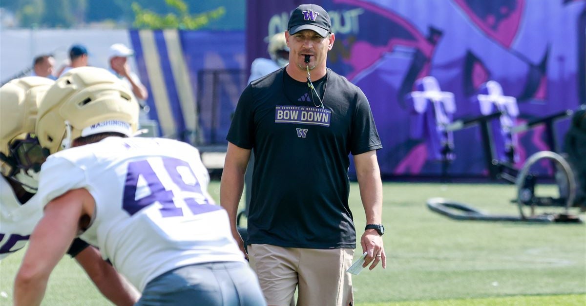 Here is everything Brian Odom said after Day 11 of UW Fall Camp