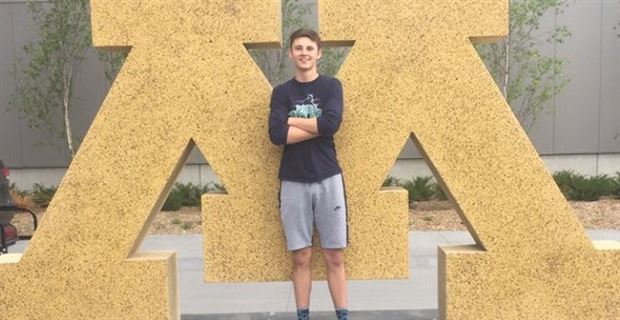 Illinois punter Tom Foley pulls the trigger on his MN PWO