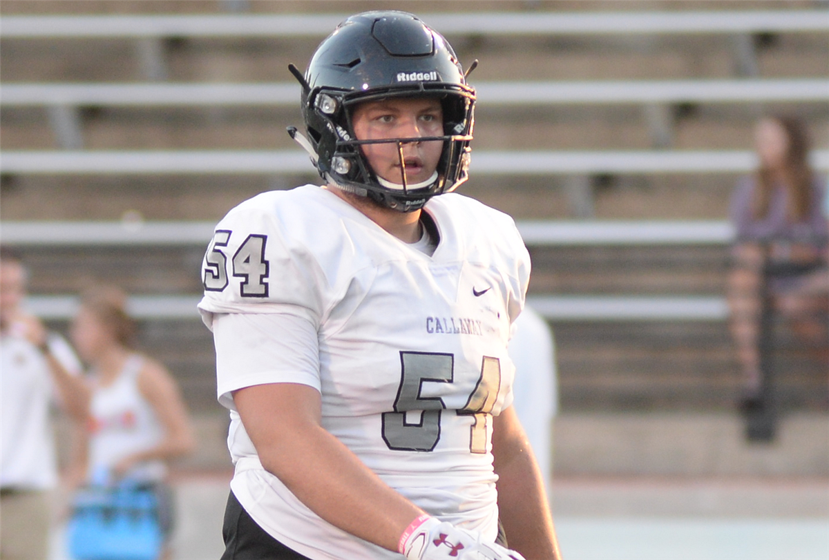 Watch coveted OL Tate Johnson announce his college commitment