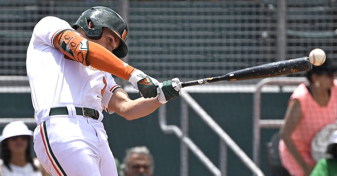 Updated depth chart for Miami baseball heading into series against No ...