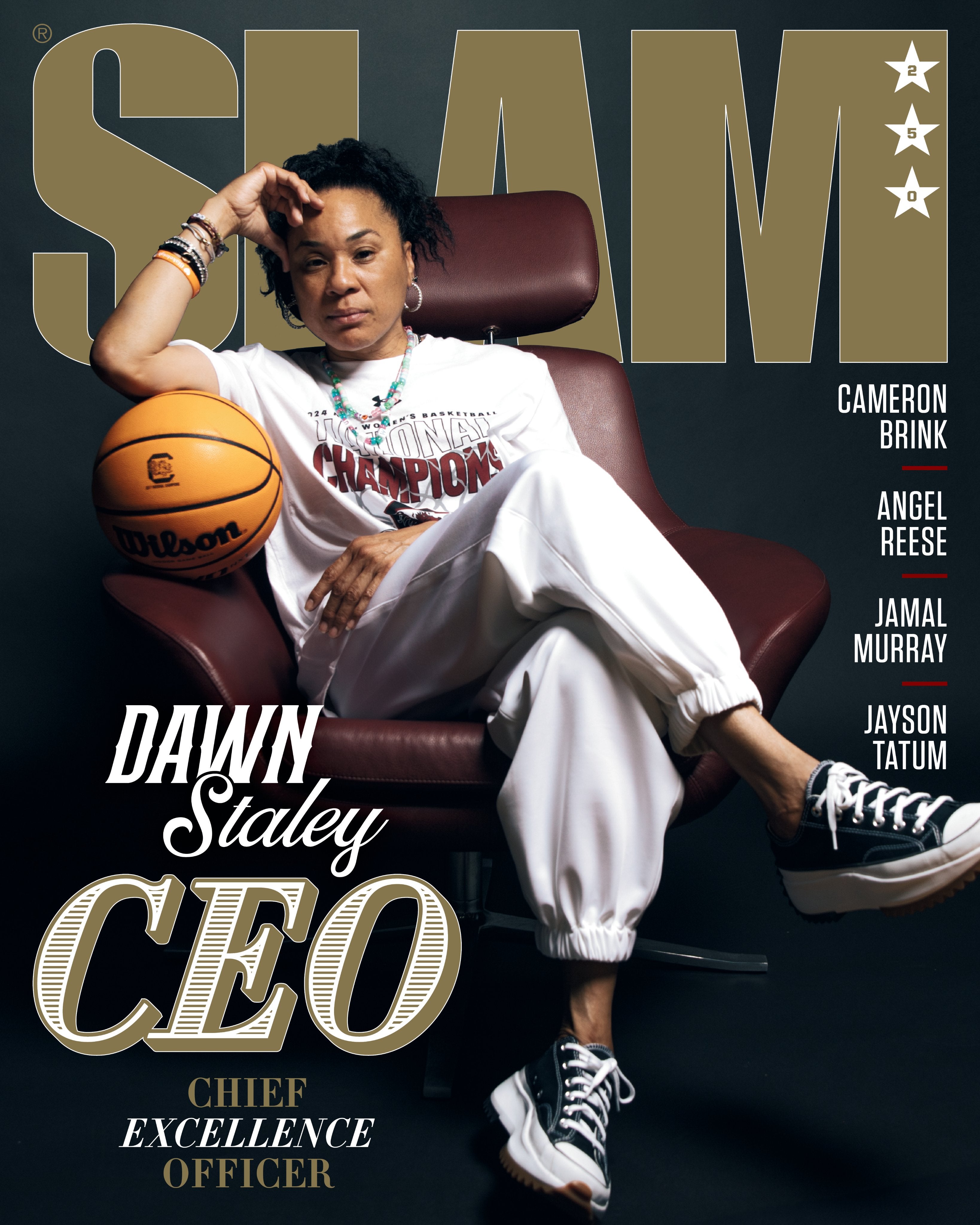 Hoo Legend Dawn Staley - Slam Magazine Cover Story