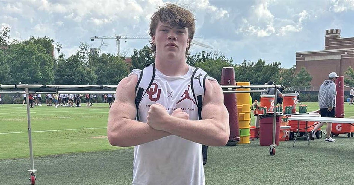 2026 LB Jaxon Pyatt checks out Oklahoma for visit