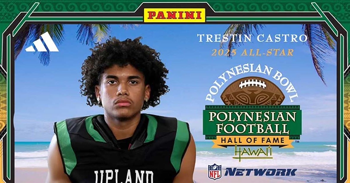 Four-star DB Trestin Castro selected to play in the 2025 Polynesian Bowl