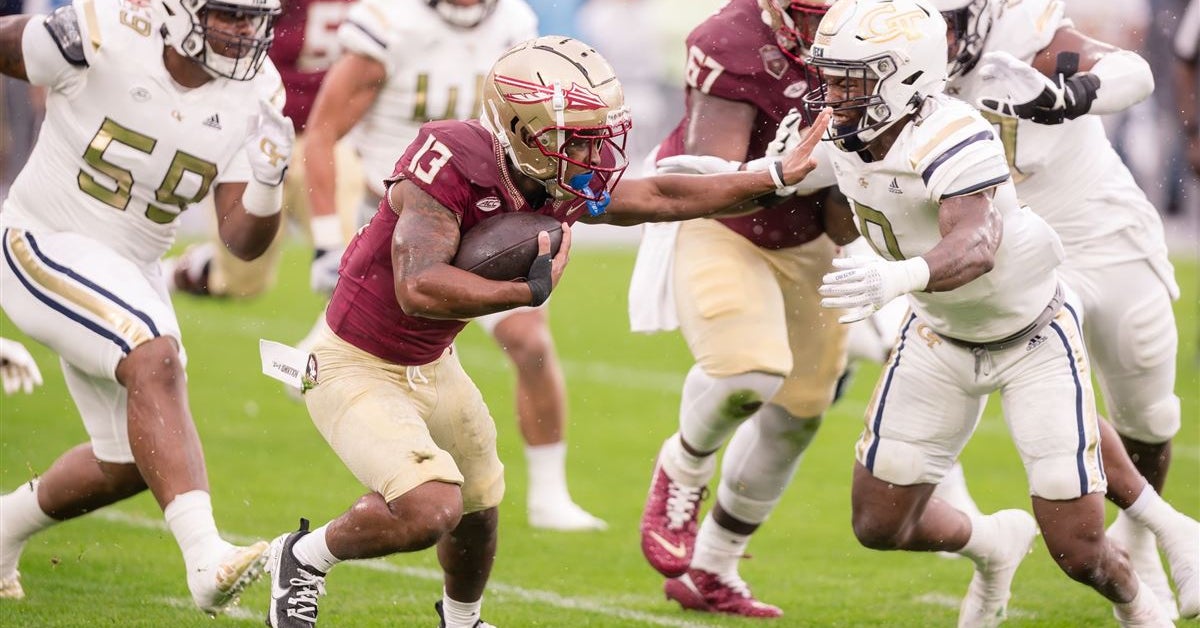 Disaster in Dublin: No. 10 FSU drops season opener to Georgia Tech on ...