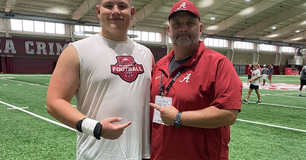 First-ever Alabama game 'really good experience' for 2026 OL Grant Wise ...