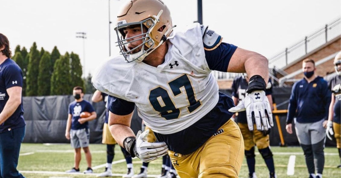 Notre Dame’s Gabriel Rubio Selected to Hispanic College Football Player ...
