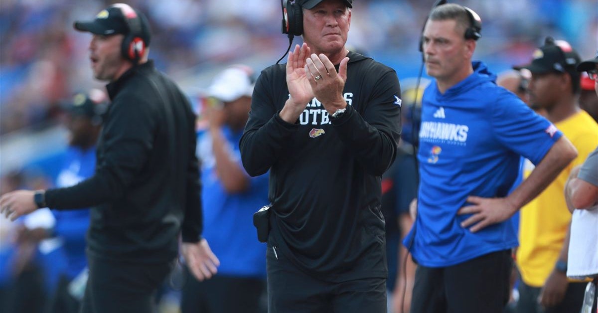 Kansas Football Coach Lance Leipold Hoping To "Move Forward" with First ...