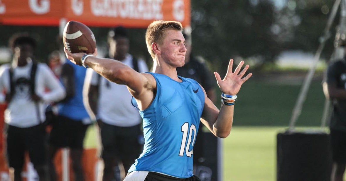 Watch Bo Nix throw at The Elite 11/The Opening Finals