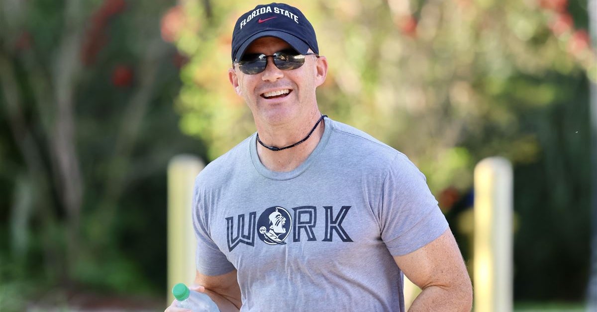 Mike Norvell on FSU's first fully-padded practice