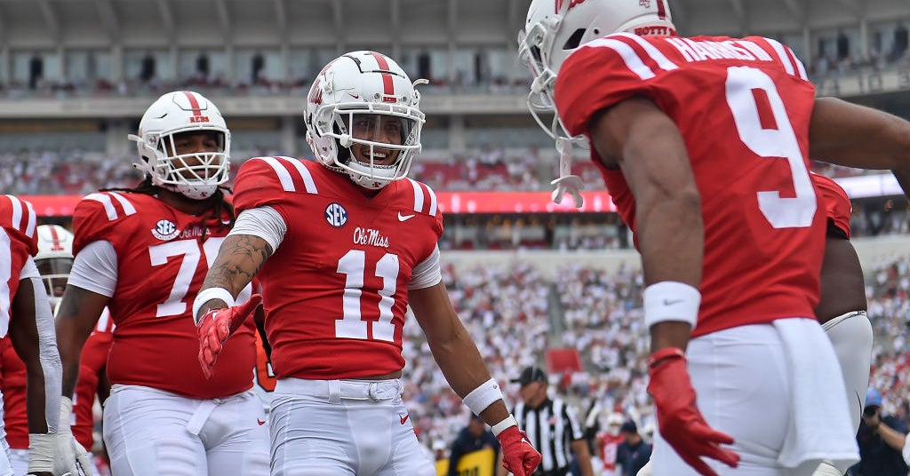 Jordan Watkins bullish on potential of Ole Miss wide receivers