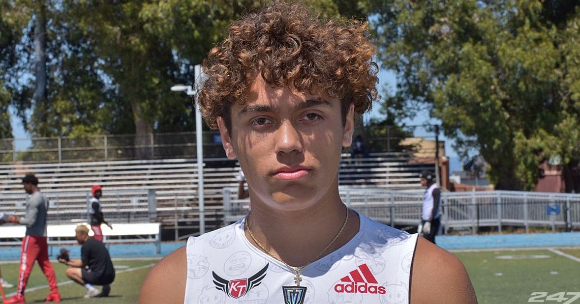 NorCal 2024 WR Logan Saldate talks new Pac-12 offer
