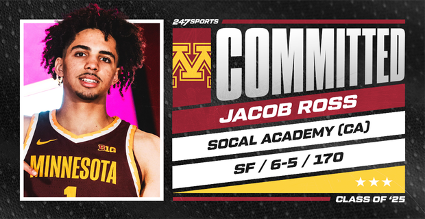 Three-star wing Jacob Ross commits to Minnesota
