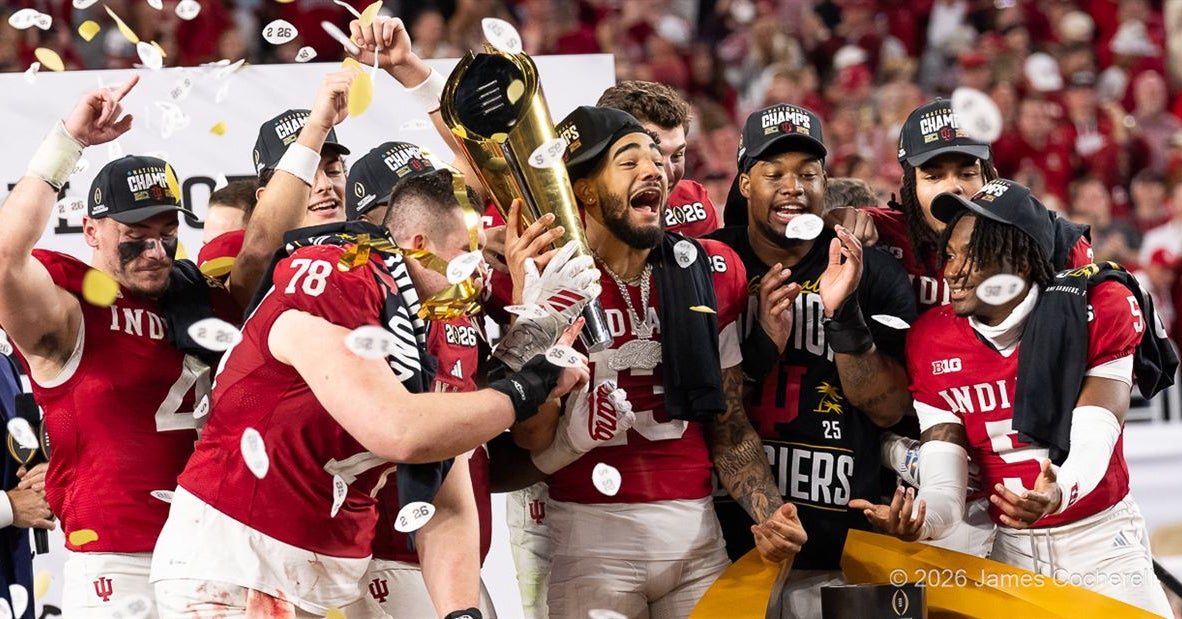 Indiana's national champion football team will be honored tonight at ...