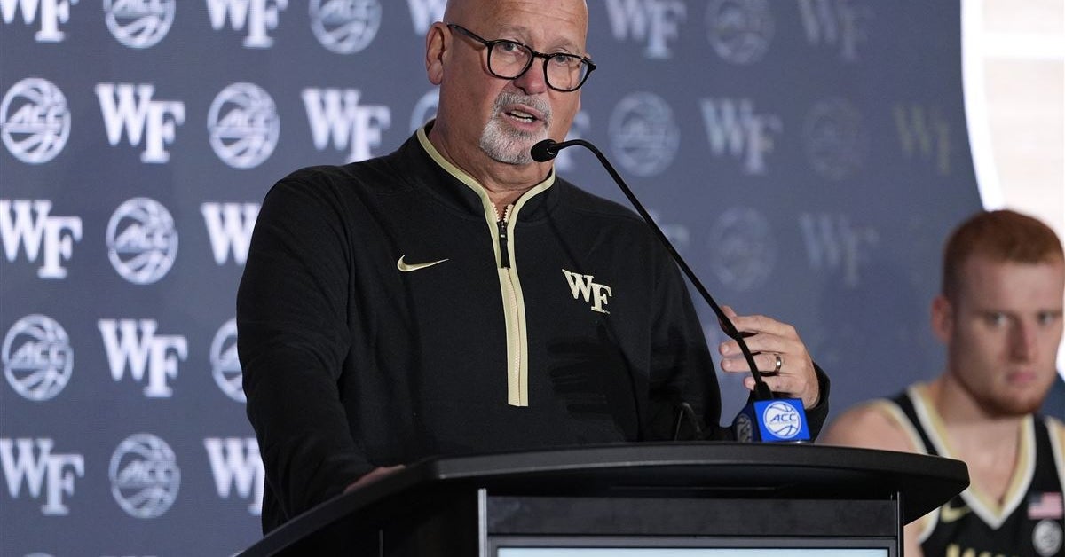 WATCH: Wake Forest basketball coach Steve Forbes post Florida press ...