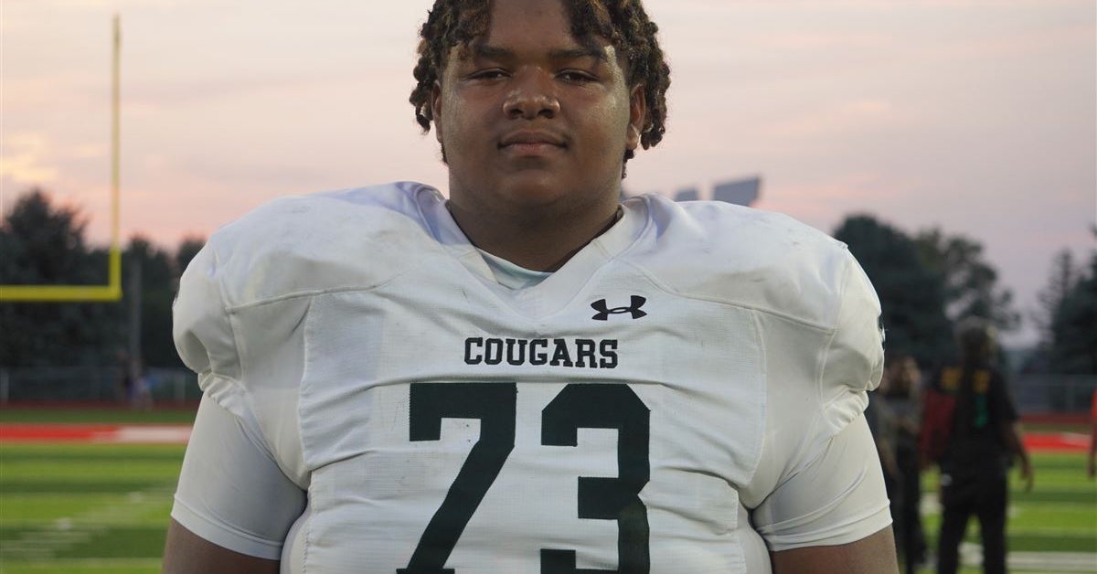 Cedar Rapids Kennedy 2025 four-star offensive lineman Nick Brooks ...