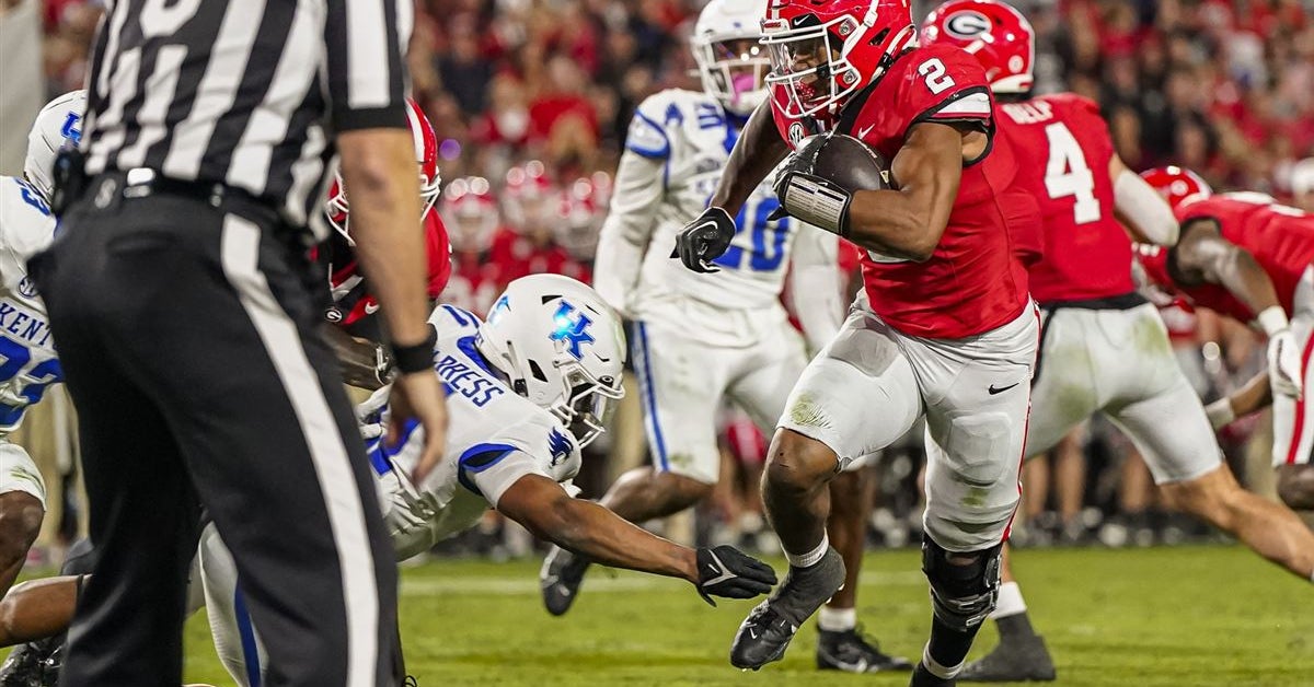 ‘It’s very special’: Georgia running back Kendall Milton relishing ...