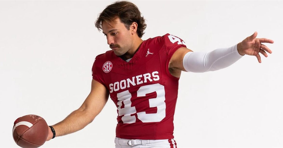 Oklahoma punter Grayson Miller making the most of dream opportunity ...