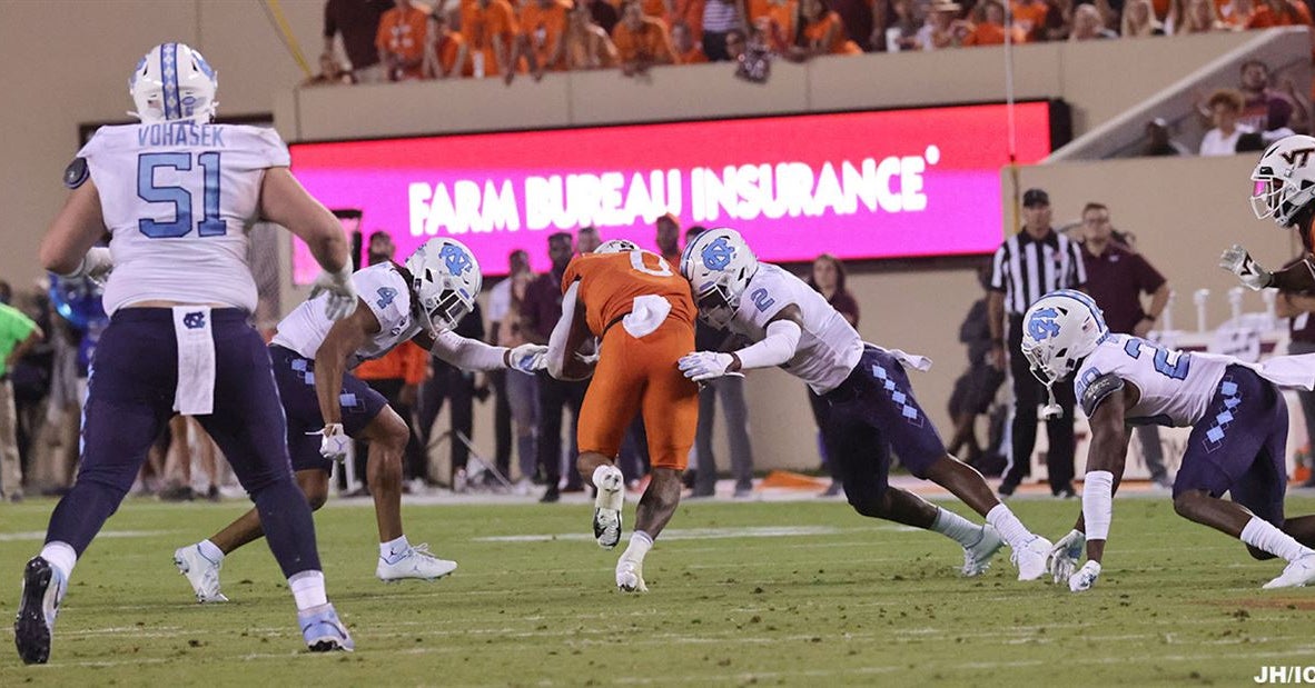 UNC Snap Counts vs. Virginia Tech