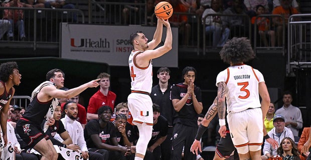 PHOTOS: No. 22 Miami basketball vs. Louisville