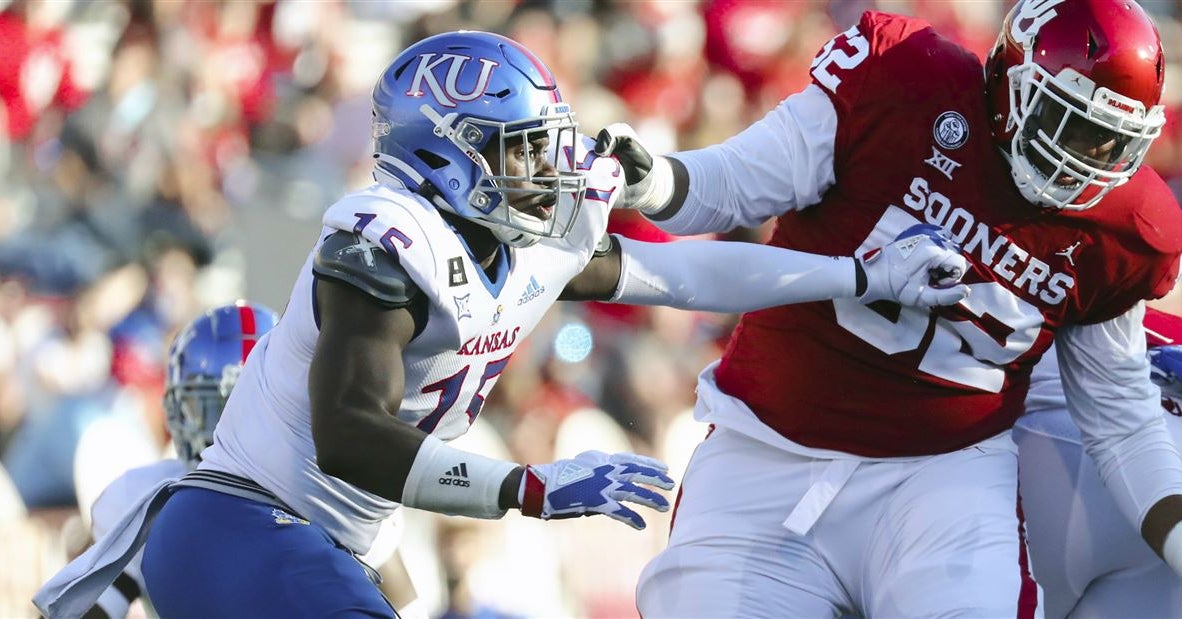 Senior LB Kyron Johnson plans to return to Kansas in 2021