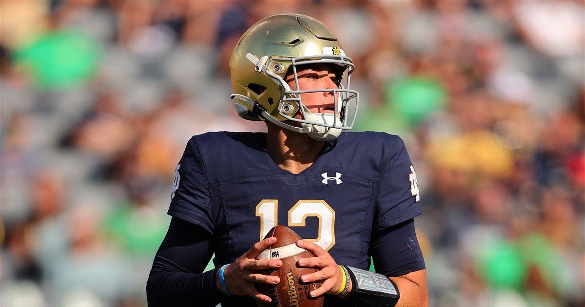 Notre Dame football: Tyler Buchner 'learned a lot' during recovery as ...