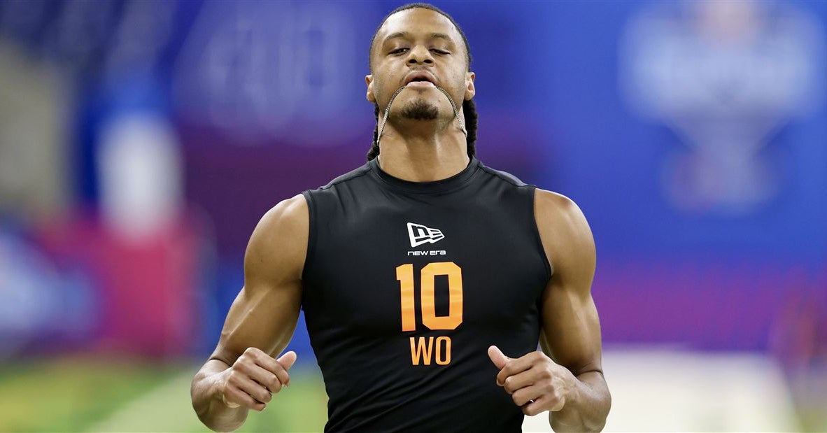 Chris Brazzell II continues trend of fast Tennessee wide receivers at ...