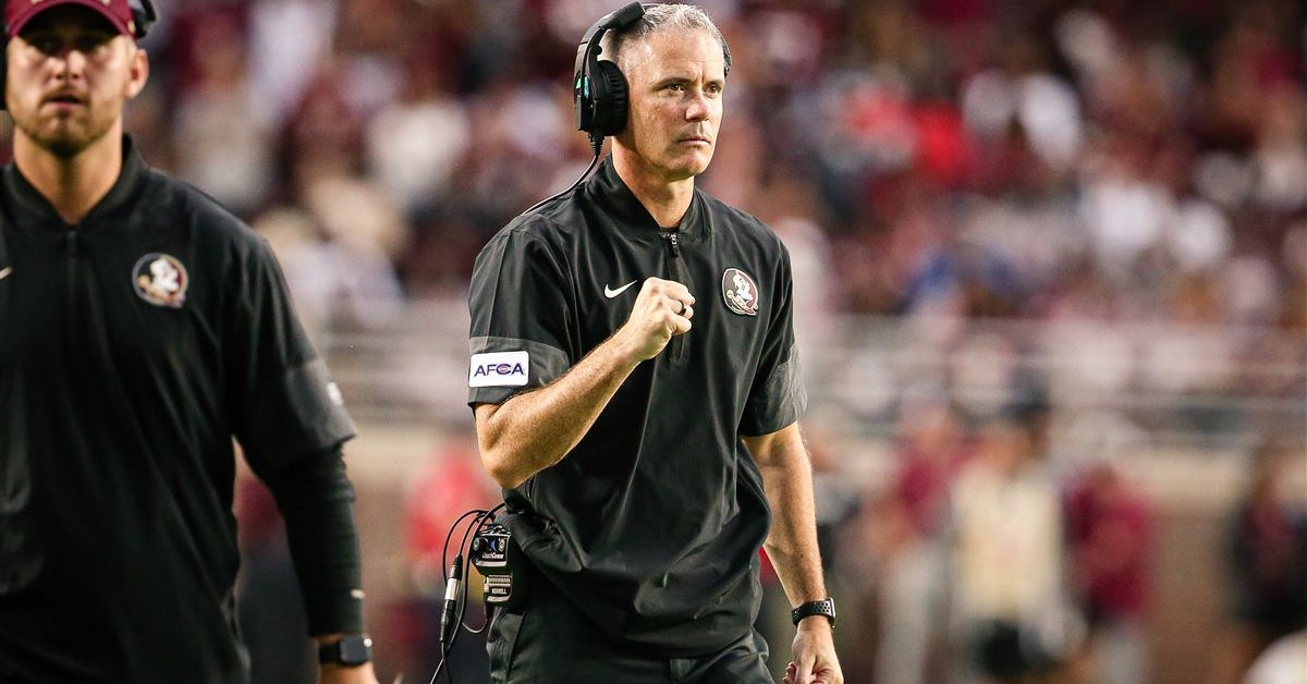 Florida State Seminoles football head coach Mike Norvell named The Dodd ...